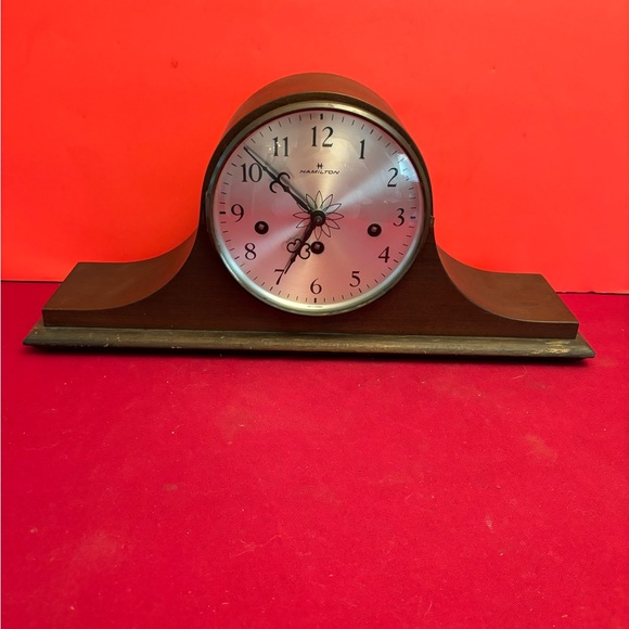 Hamilton | Accents | Vintage Hamilton Wooden Mantle Clock | Poshmark